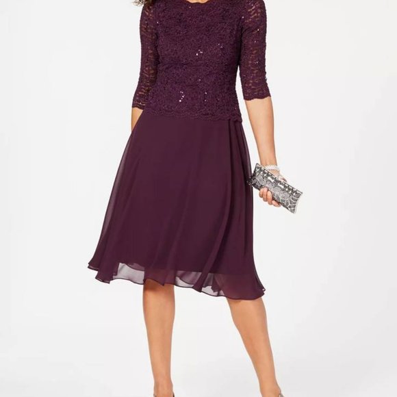 Alex Evenings | Dresses | Gown Alex Evenings Size Mother Of The Bride ...